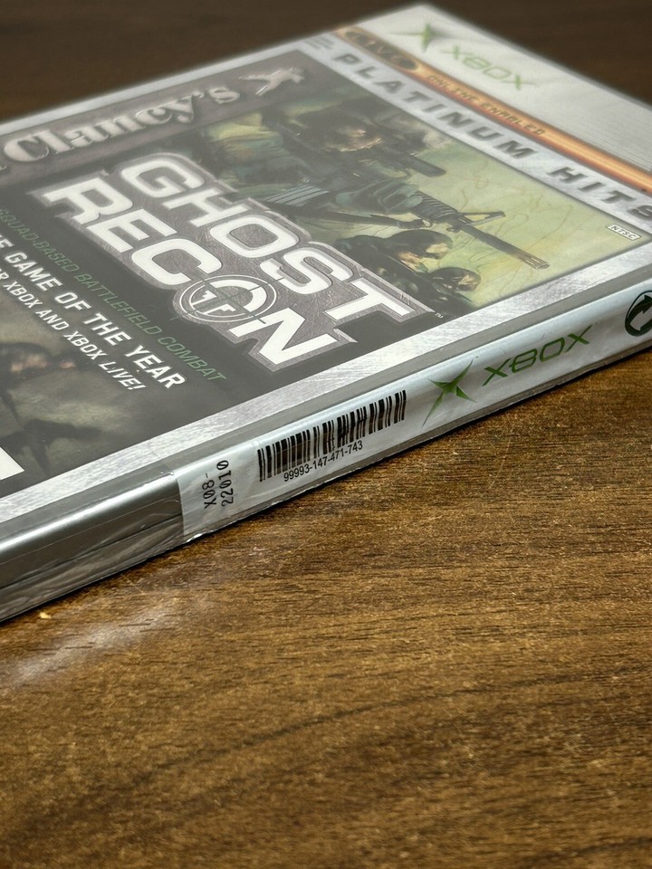 Tom Clancy's Ghost Recon (Microsoft Xbox, 2002) New Sealed Original ...
