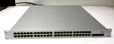 Cisco Meraki MS350-48FP-HW 48 Port PoE Gigabit Ethernet Network Switch ...