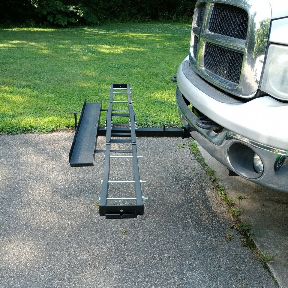 Motorcycle Carrier Scooter Dirt Bike Hitch Mount 600LBS Rack Ramp | eBay