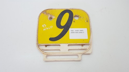 Race Plate Kawasaki KX60 KX 60 Number Plate 1985-2004 KX80 | eBay Australia
