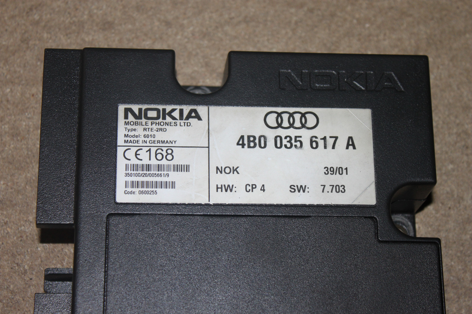 Telematik Steuergerät 4B0035617A Nokia Lieferumfang s.Bilder *AUDI A6 ...