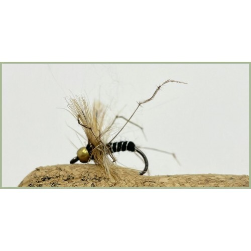 Trout Flies 18 Daddy Longlegs,6 Patterns,Black & Natural Size 10 ...