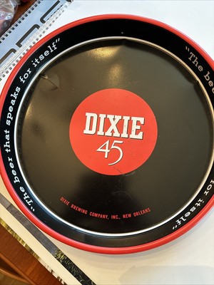 Vintage Dixie 45 Beer Metal Tin Tray-New Orleans | eBay