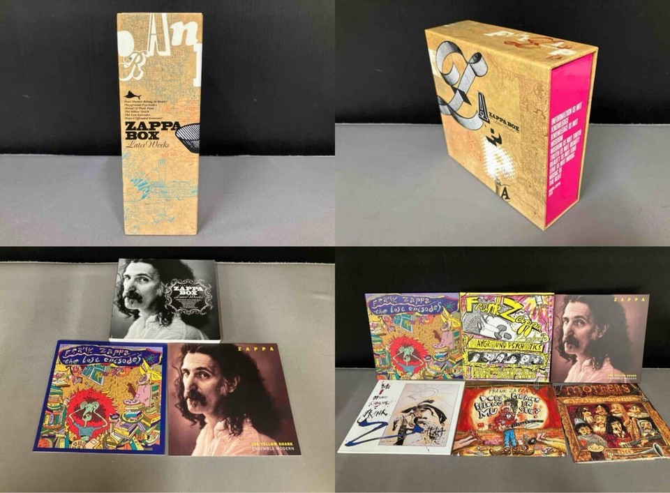 Frank Zappa CD Box Set AMERIAN COMPOSER 1940-1993 Japan Paper sleeve | eBay