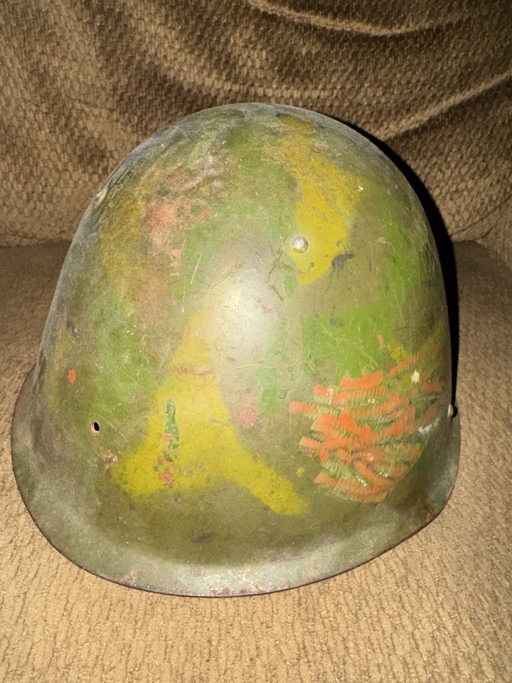 Original Vintage USSR Military Army Combat Helmet SSh 68 Type Steel | eBay