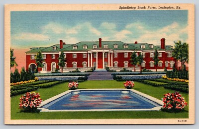 Postcard Kentucky Lexington Spindletop Stock Farm 12R | eBay