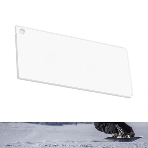 Snowboard Wax Scraper 9inchx2.2inch Universal Ski Wax Scraper Removing ...