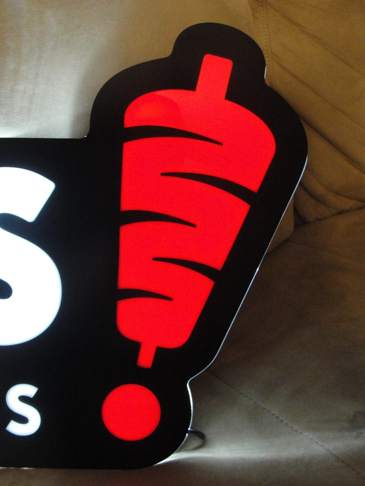 KRONOS GYROS LIGHTED WALL HANGING LED SIGN ADVERTISING BAR RESTAURANT ...