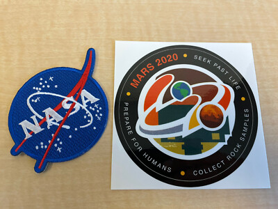 Genuine NASA Launch Services Program OFFICIAL Patch & Decal MARS 2020 💫 ...