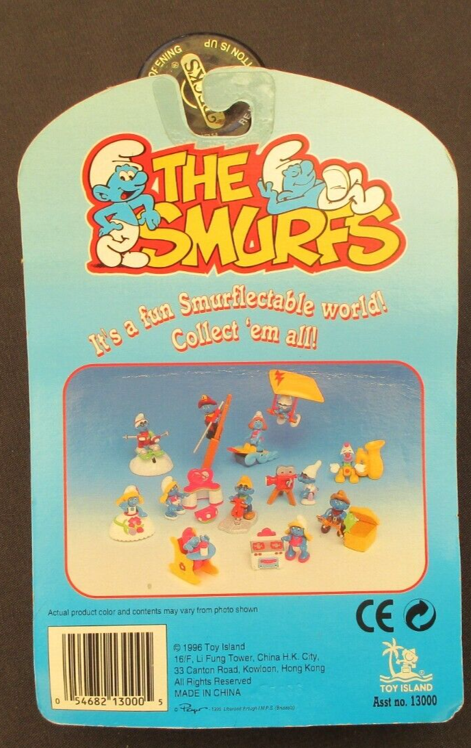 smurfs minimates fireman toy island 1996 Poseable | eBay Australia