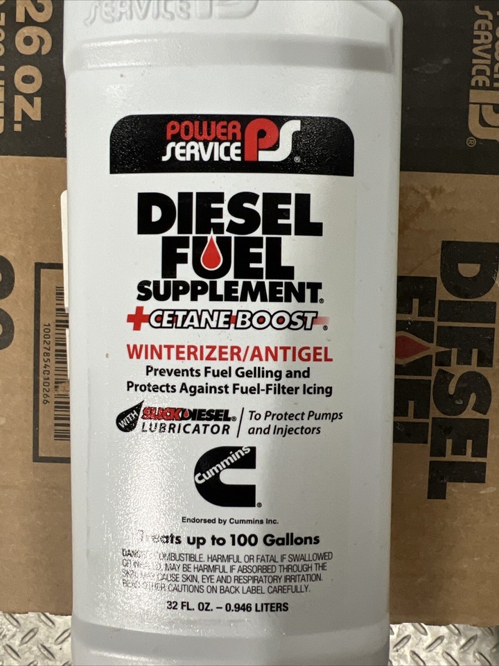 Power Service Diesel Fuel Supplement PLUS Cetane Boost | eBay