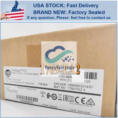 1PC New Allen-Bradley 1769-PA2 Ser A Compact Power Supply 1769PA2 Input ...