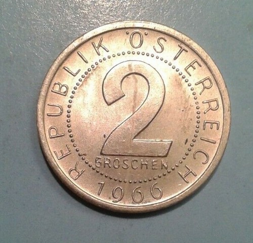 Austria 2 Groschen coin 1966 | eBay