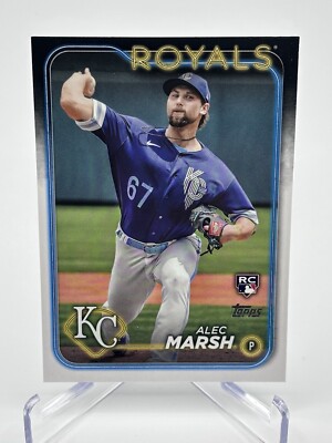 Alec Marsh RC 2024 Topps Kansas City Royals #163 | eBay
