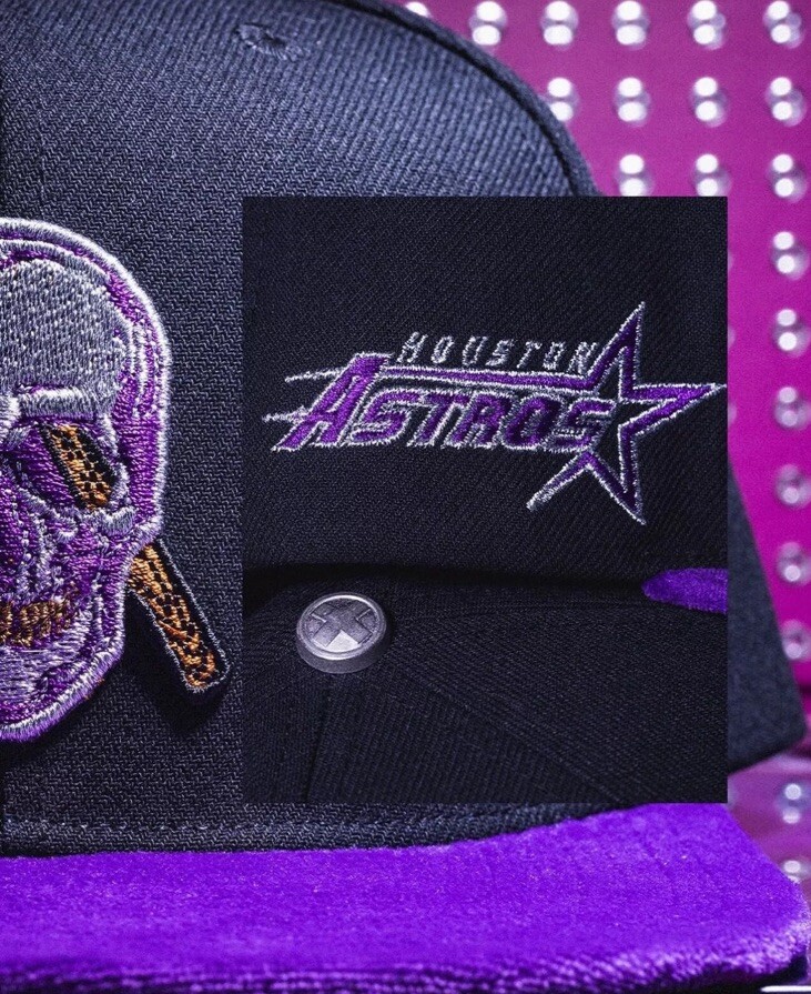 DJ Screw Custom Astros Hat In Custom Light Up Box With Tapes SOLD OUT ...