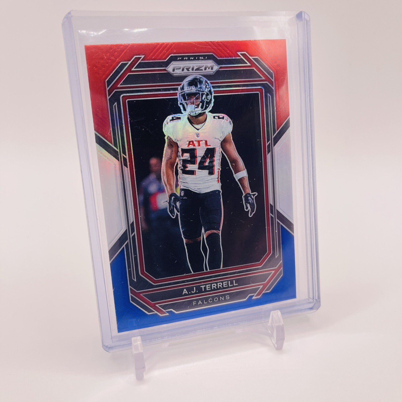 PARALLEL - A.J. Terrell - 2022 Panini Prizm Football #15 - Red White ...
