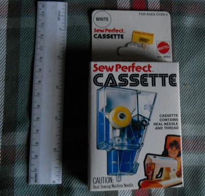 SEW Perfect * Cassettes threads~- CHOICE OF COLORS: WHITE-YELLOW-RED OR ...