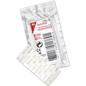 3M R1541 Steri-Strip Reinforced Adhesive Skin Closures 1/4'' x 3'' 50 ...