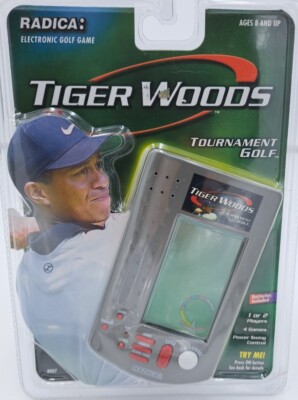 RADICA TIGER WOODS TOURNAMENT GOLF ELECTRONIC GOLF GAME - #8007 New ...