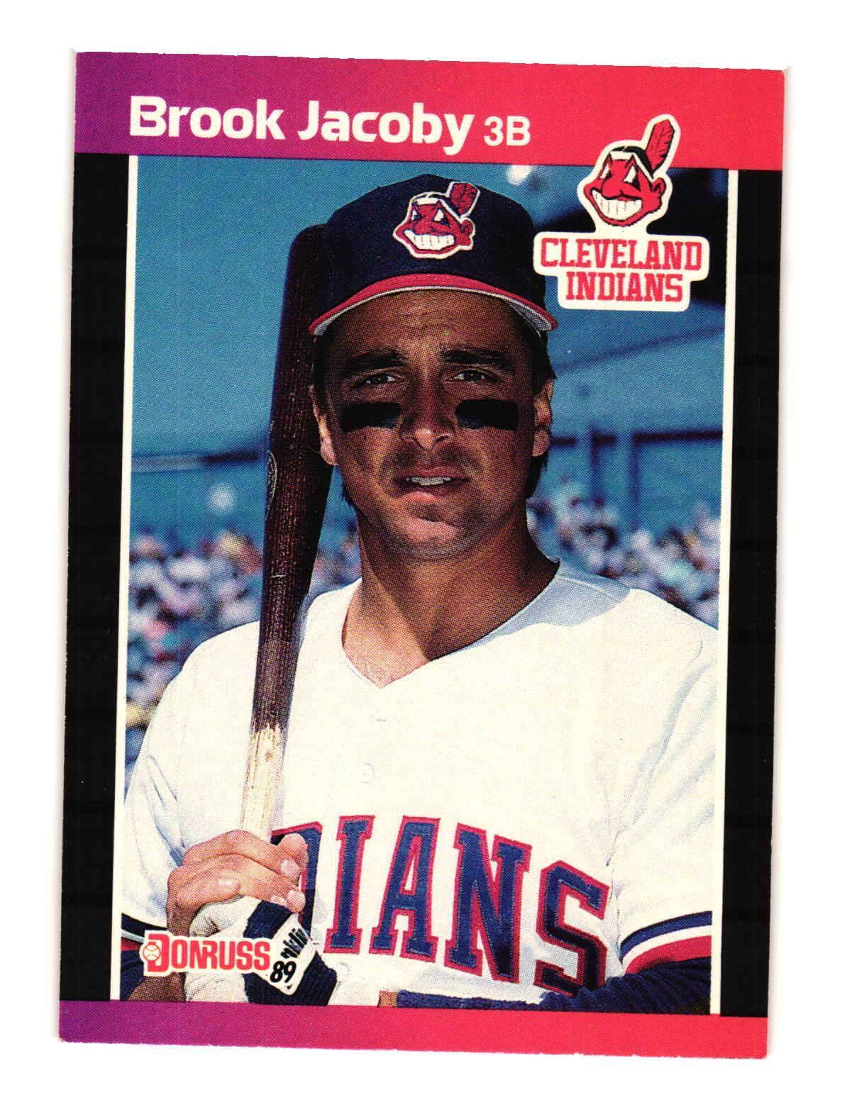1989 Donruss #114 Brook Jacoby Cleveland Indians | eBay