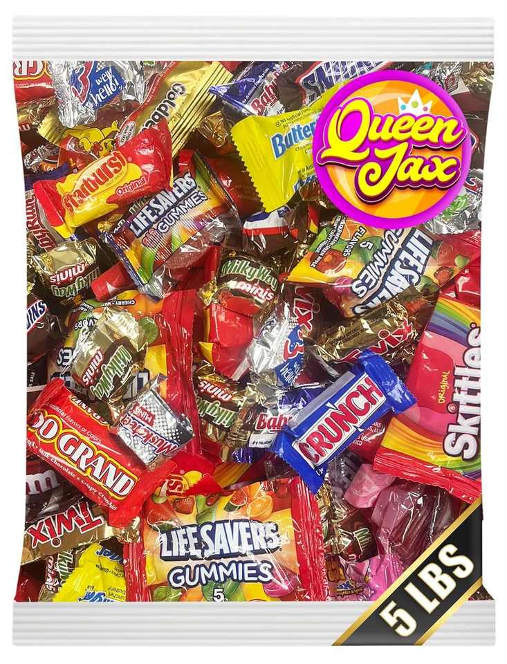 Chocolate and Candy Variety Pack - 5 LB Assorted Chocolates and Candies ...