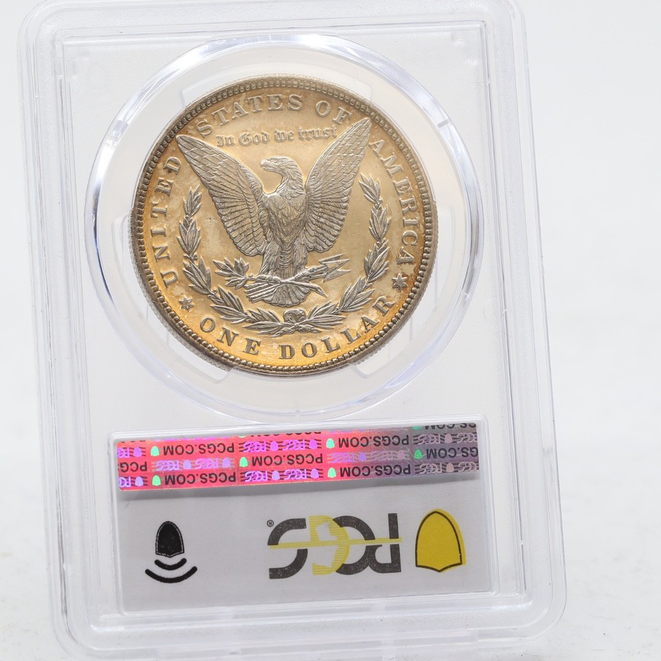 1895 Proof Morgan Silver Dollar $1 PCGS PR62 Gold Shield Key Date of ...