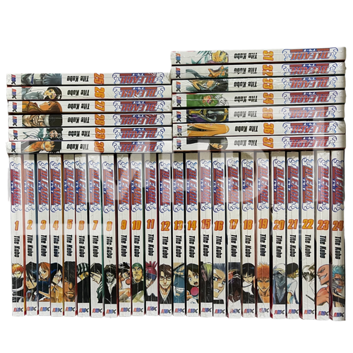 Bleach Manga Complete set Vol. 1-74 (Half/Full Set) English Comic Books ...