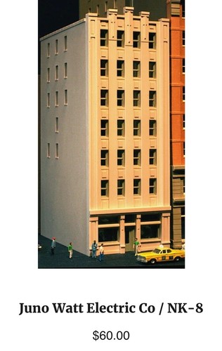 Juno Watt Electric Co, No Paint N Scale Building Kit by LUNDE STUDIOS # ...