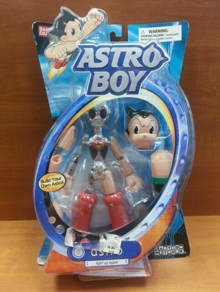 Astro Boy Build Your Own Action Figure Metal Robot Skeleton CN Bandai ...