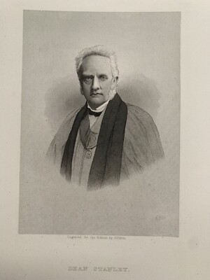 Dean Stanley ( Arthur Penrhyn Stanley) Org. Lg Engraving By Pelton 1850 ...