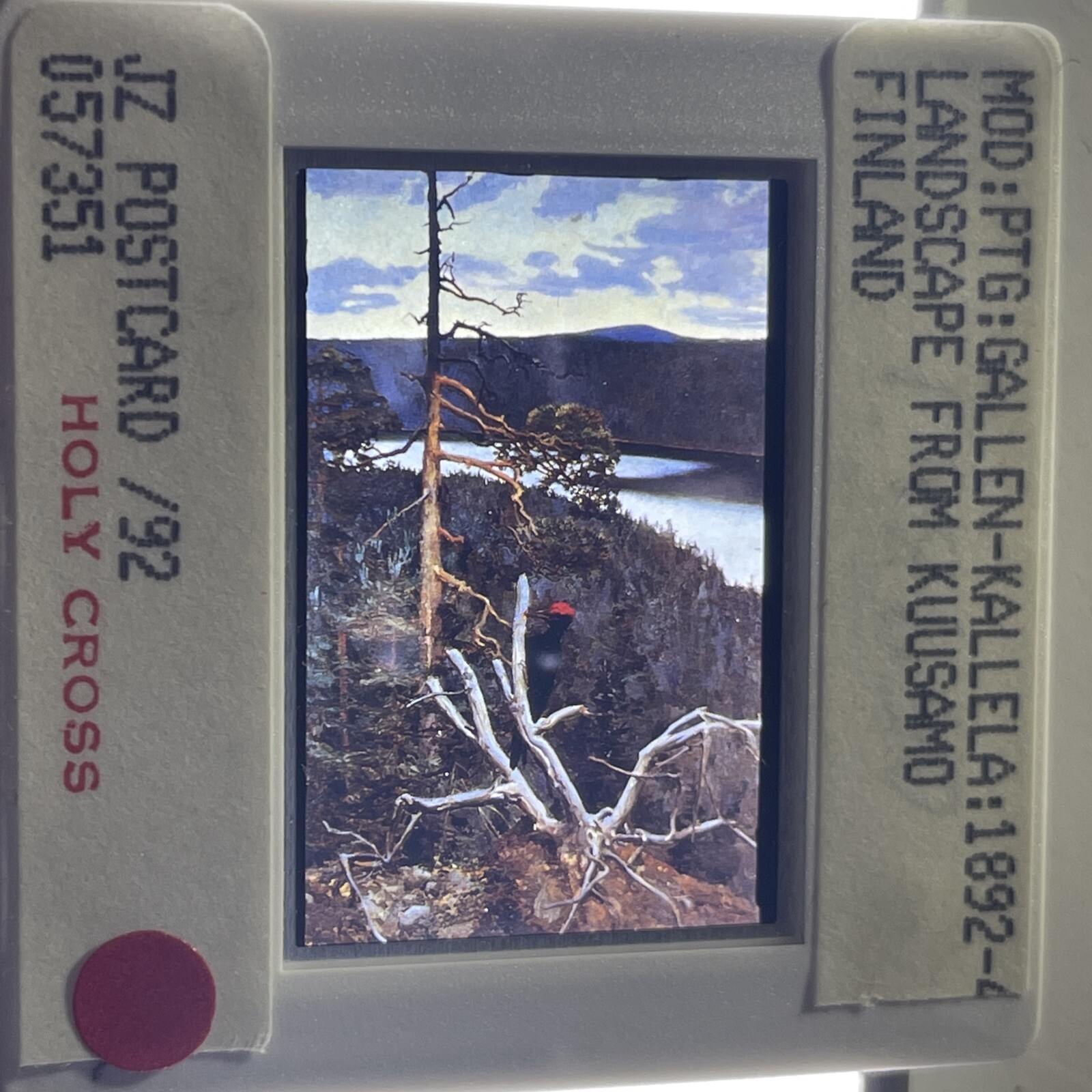 Axel Gallen-Kallela “Kuusamo Landscape ” Finland Finnish 35mm Art Slide ...