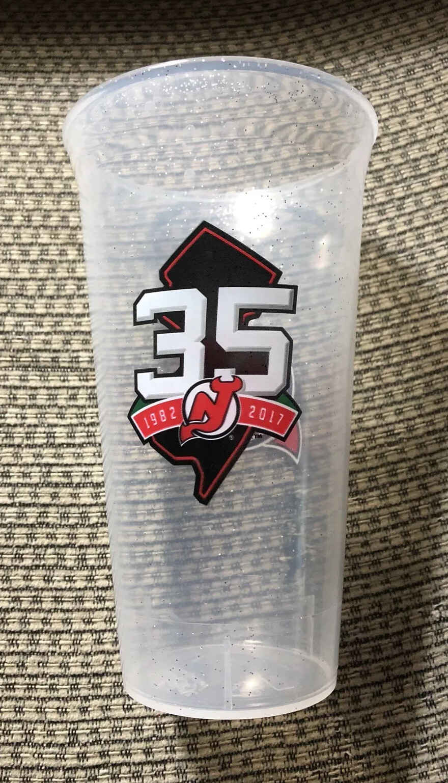New Jersey Devils Souvenir Cups 35th Anniversary set of 2 | eBay