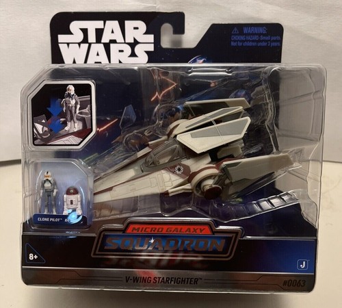 Star Wars Micro Galaxy Squadron 3Pack V-Wing, X-Wing, Anakin's ...