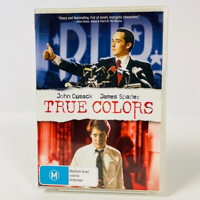 True Colors (DVD, 1991) John Cusack Thriller & Mystery Region 4 ...