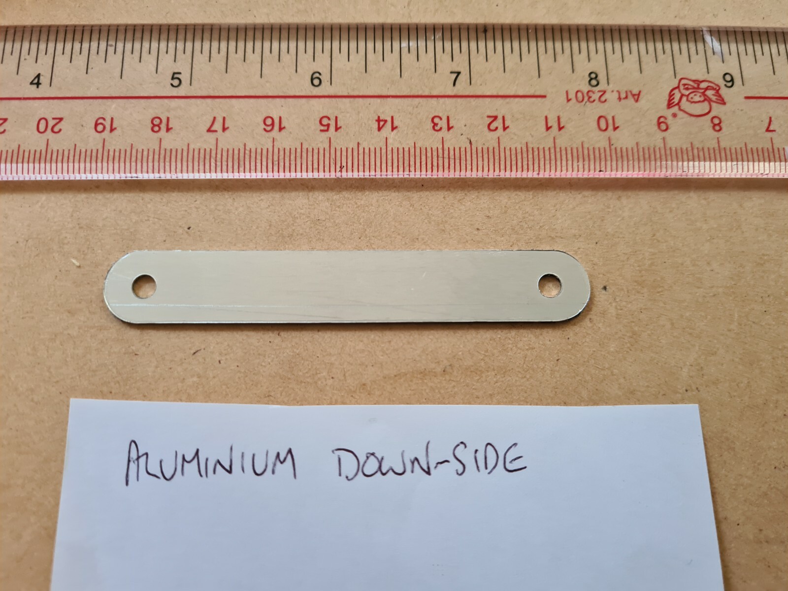 BLANK ENGINE PLATE mgb triumph spitfire mga crcp343 austin a30 morris ...