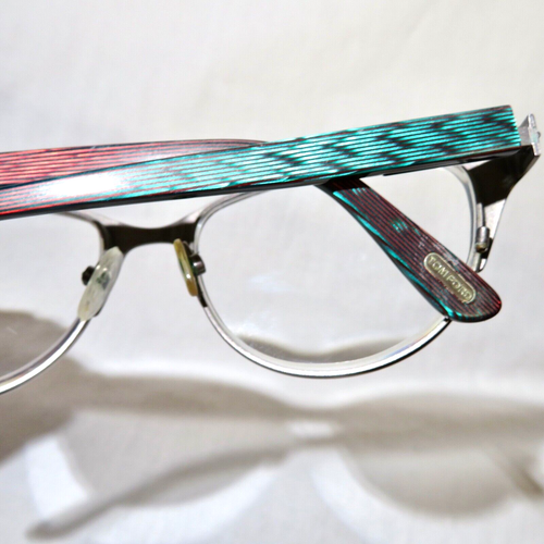 TOM FORD, Italy TF 5318 Eyeglasses 53-17-135, Green metal and ...