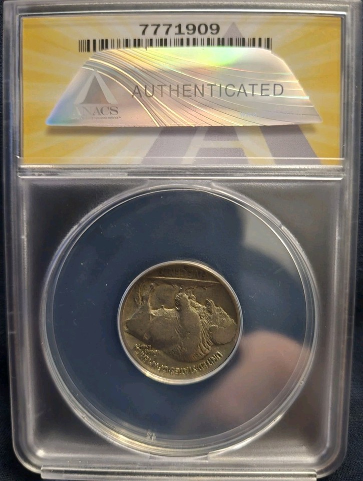 1921 S FS-401 2 FEATHERS ANACS F 12 BUFFALO NICKEL | eBay