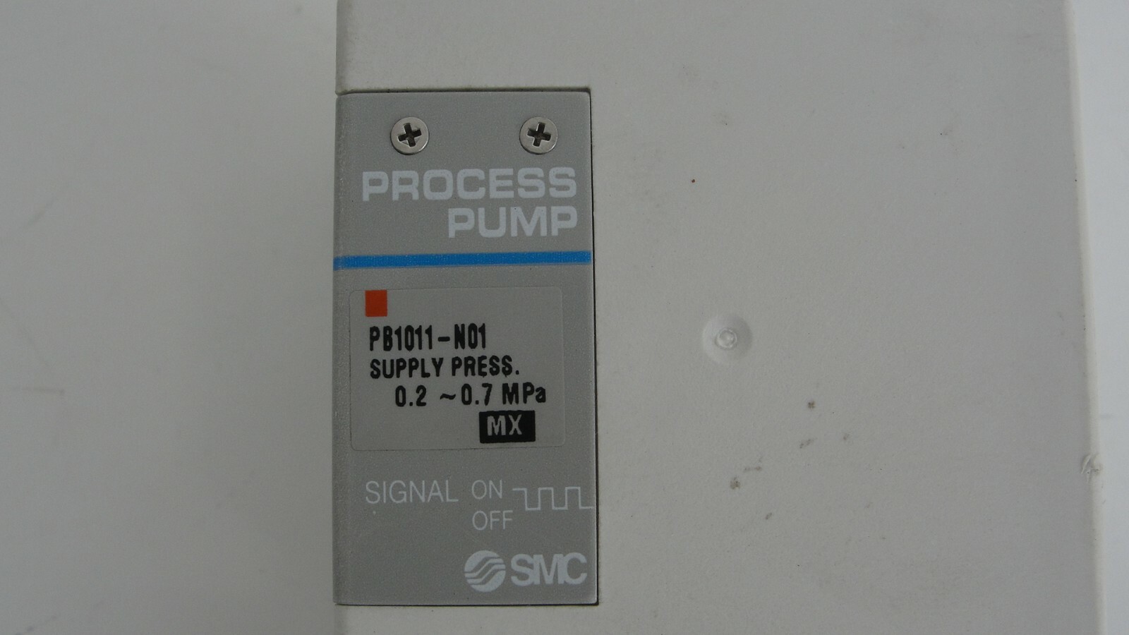 SMC PB1011-N01 process pump supply pressure 0.2-0.7 bar | eBay