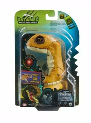 NEW WowWee Fingerlings Untamed Snakes Toxin Rattle Snake Interactive ...
