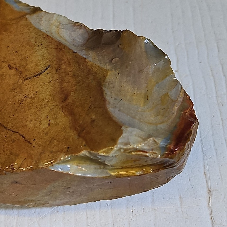 Polychrome jasper specimen rough, beautiful red gold & grey color. 13 ...