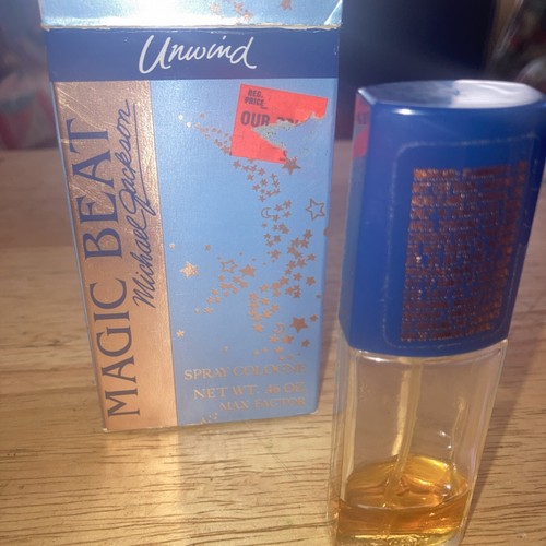 Michael Jackson Magic Beat Cologne .46 Oz Size 20% Left | eBay