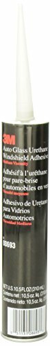 3M Auto Glass Urethane Windshield Adhesive, 08693, 10.5 fl oz Cartridge ...