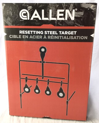 Allen Resetting Steel Shooting Spinning Portable Target for Rimfire Air ...