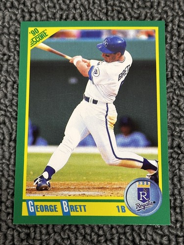 1990 Score ~ George Brett ~ Base ~ 140 ~ Royals | eBay