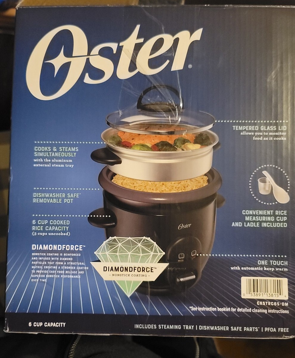Crock Pot Slow Cooker Oster 6-Cup Rice Cooker - Electric Rice Maker ...
