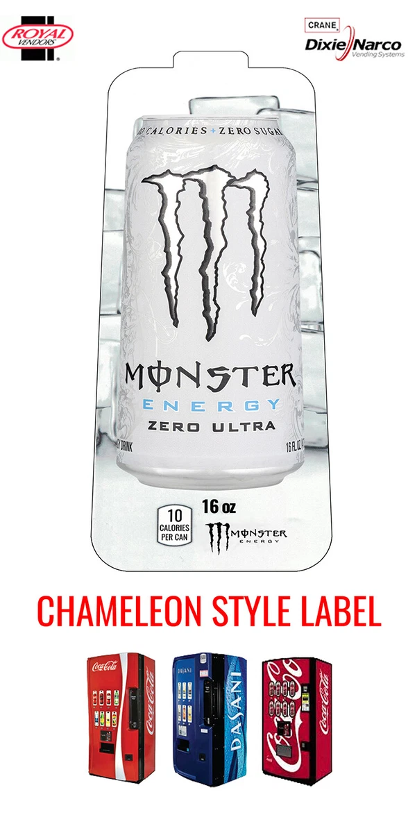 Monster Energy Can Label