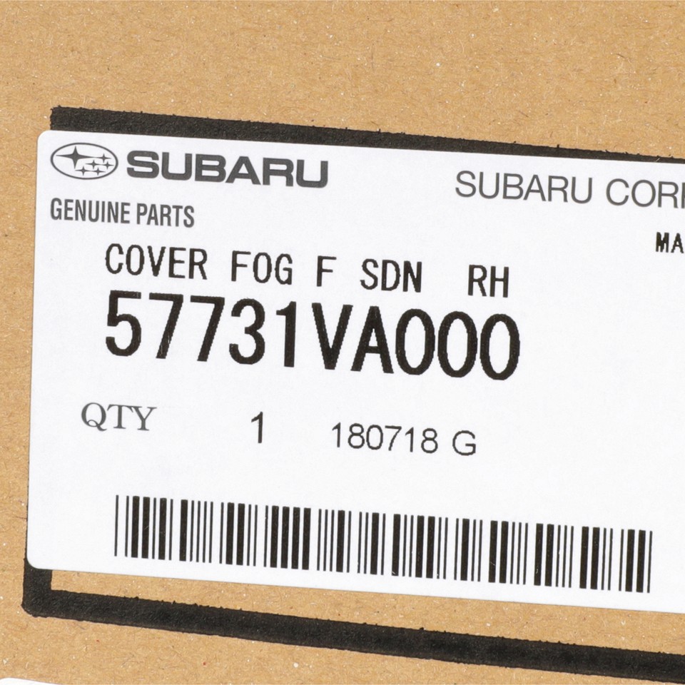 OEM 2015-2017 Subaru WRX & STi Right Fog Light Lamp Cover Bezel NEW ...