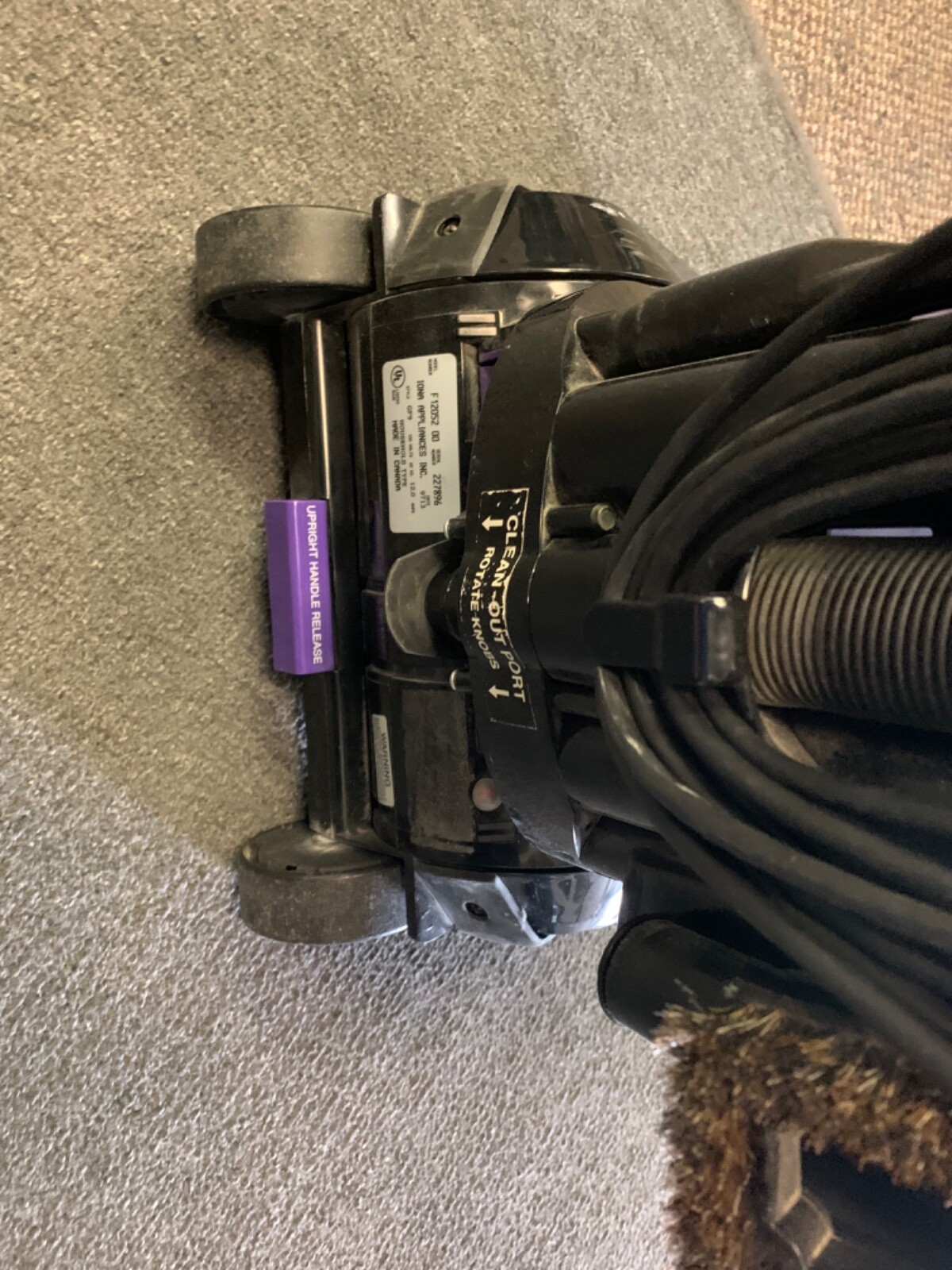 USED Vintage Fantom Thunder upright Vacuum cleaner MADE IN CANADA | eBay