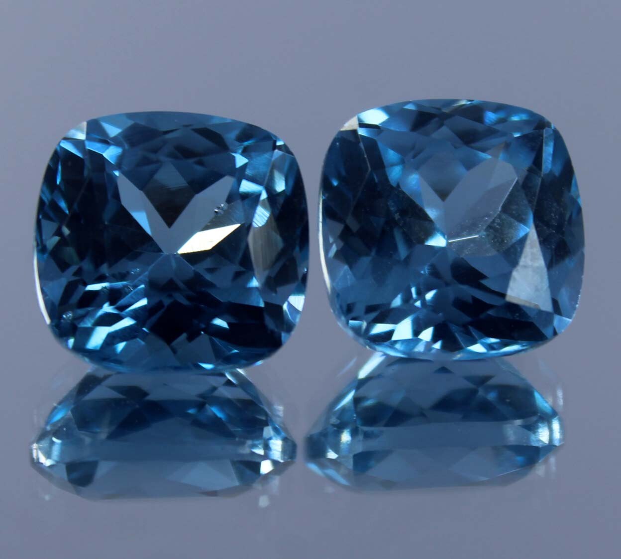 Certified Natural Santa Maria Blue Aquamarine Loose Gemstone 15 Ct ...