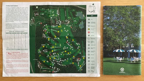 2017 Masters Tournament Spectator Guide + 3rd Round Pairings Sheet ...